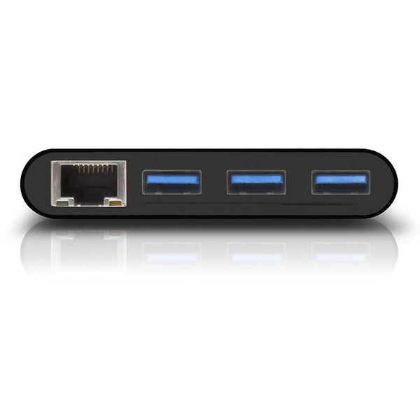 Buy USB 3.0 SuperSpeed 3 Port Hub + Gigabit Ethernet Adapter online at ...