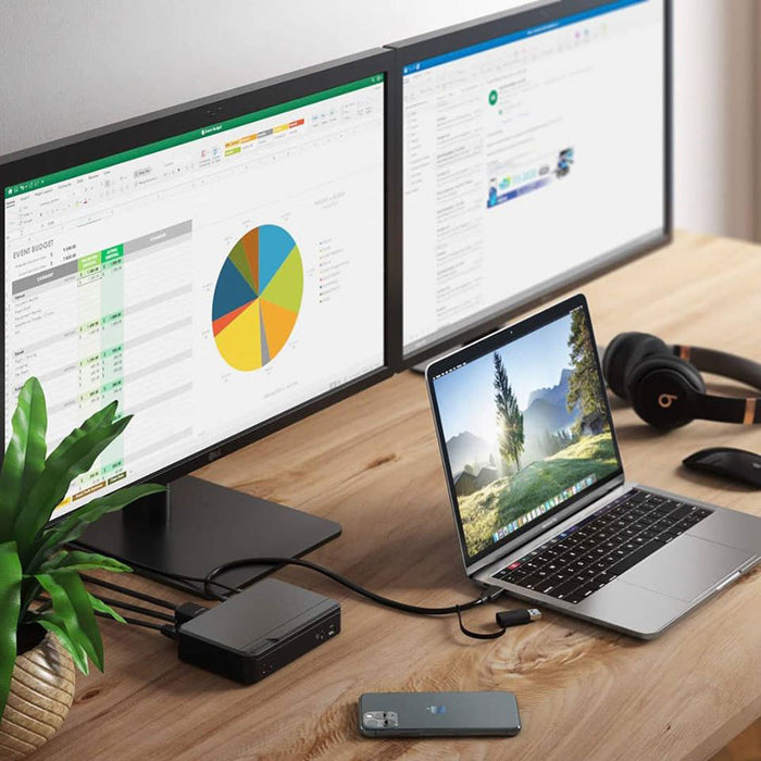 Buy Universal Twin HD Docking Station with USB-C & USB-A Compatibility ...