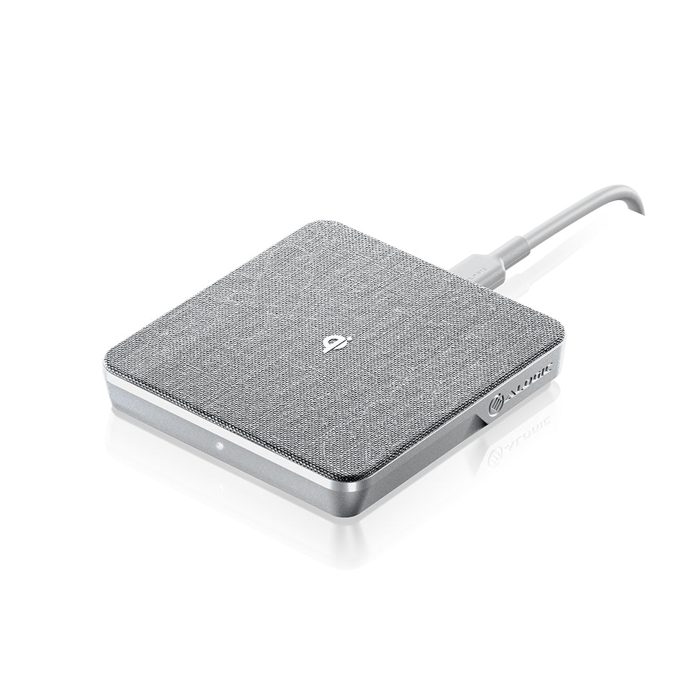 Buy Ultra Wireless Charging Pad - 10W- Silver online at Alogic